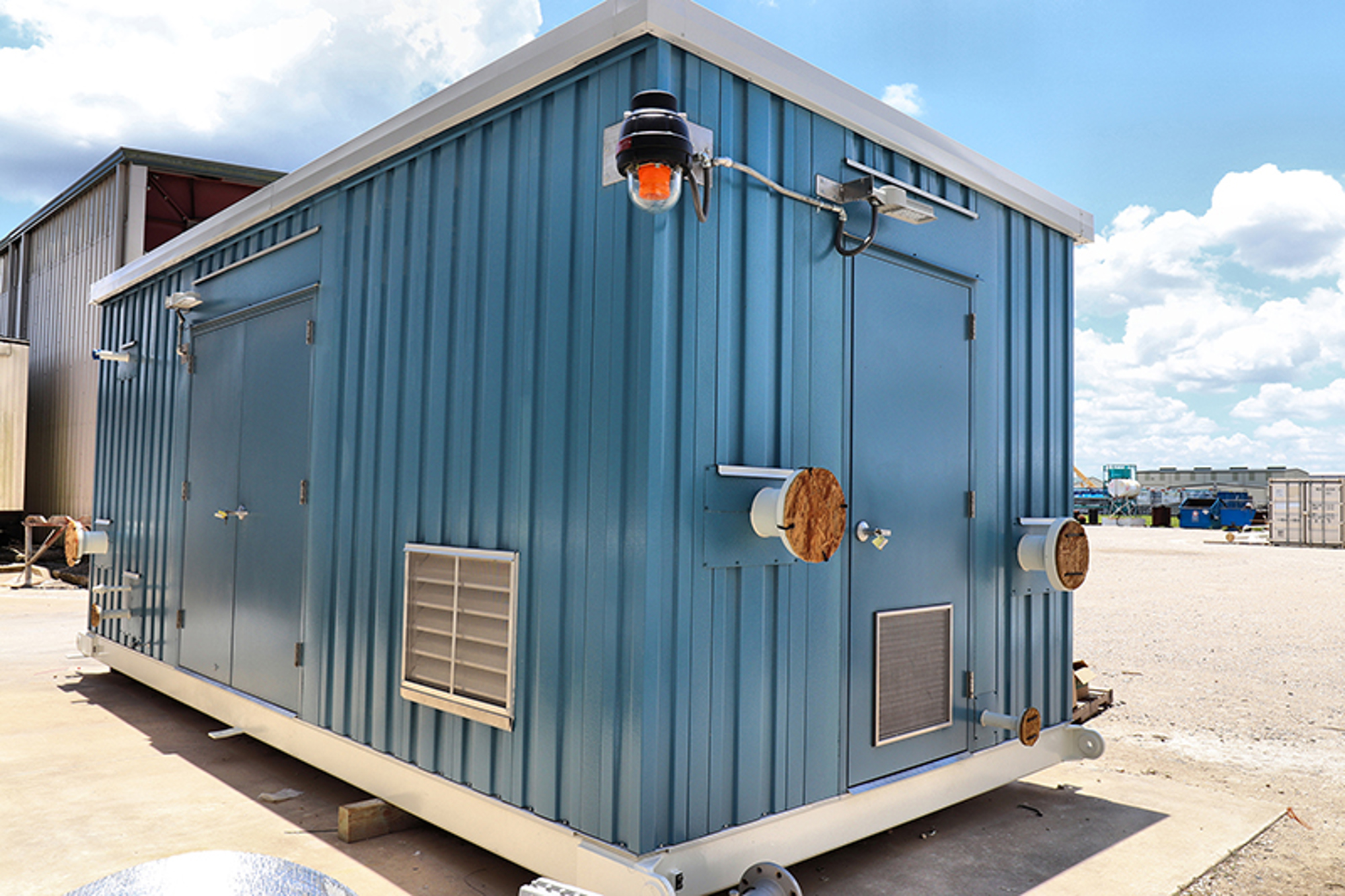 Meter Skid Enclosures | Accurate Measurement Controls Inc.